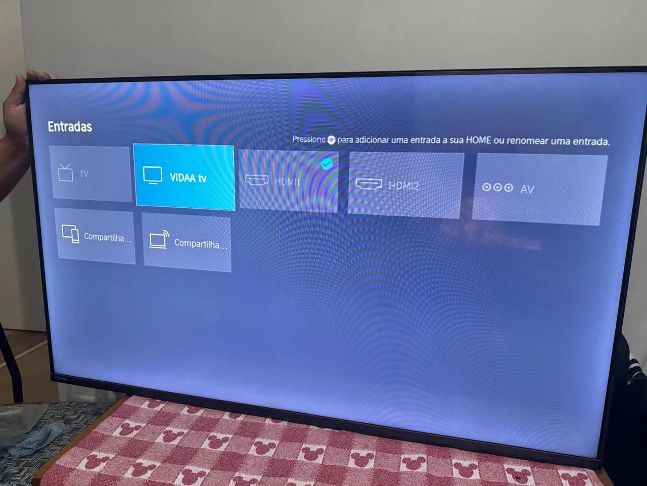 "tv semp toshiba 43" no Brasil