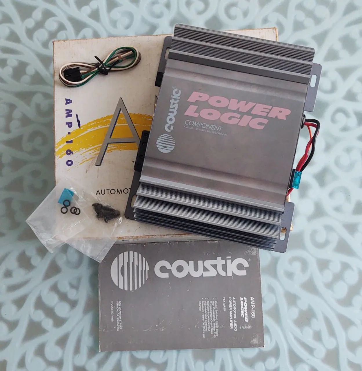 Amplificador Automotivo Coustic Power Logic Amp-160 - Equipamentos e ...