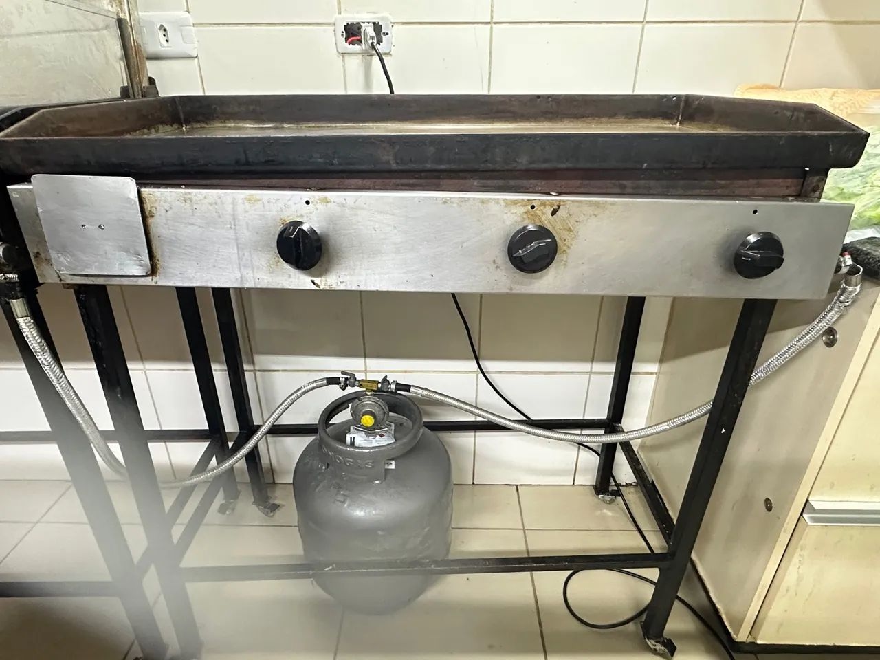 Chapa para lanches - Usada - Utensílios Para Cozinha - Conjunto Vivi ...