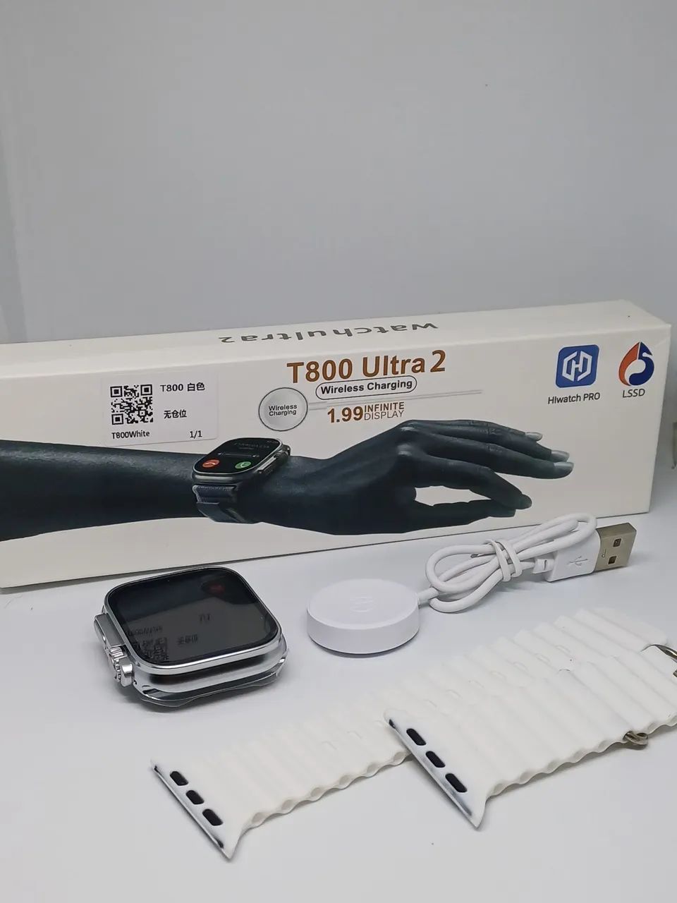 Smartwatch T800 Ultra 2 MAX 2025 - Branco, Novo - Smartwatches ...