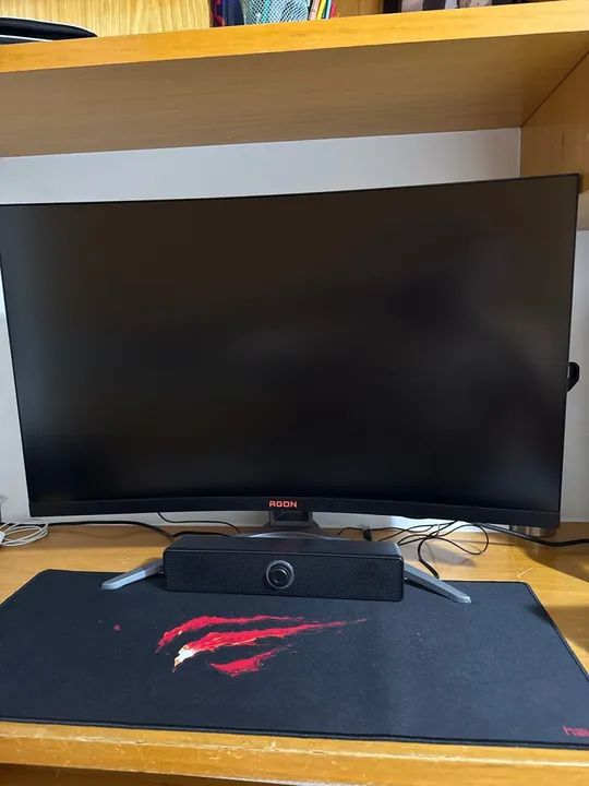 Monitor Gamer AOC Agon Curvo 32'' 165Hz 1ms FreeSync - Monitores ...