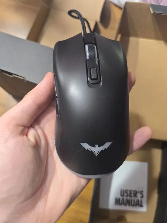 Mouse Havit HV-MS732 Preto | LED | 6 botões | 6 níveis DPI ...