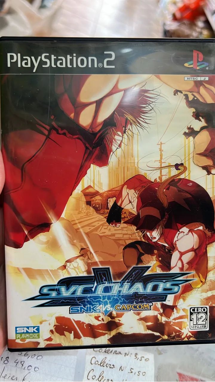 Snk vs Capcom ps2 japonês - Jogos de Vídeo Game - Abaetetuba 1442669238 ...