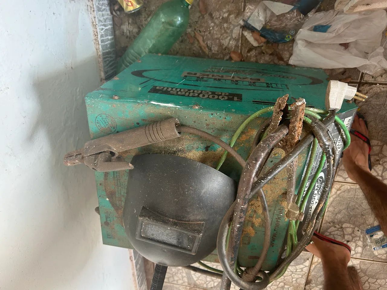 Máquina de solda 300w Balmer - Fundação e Estrutura - Jardim Holanda ...