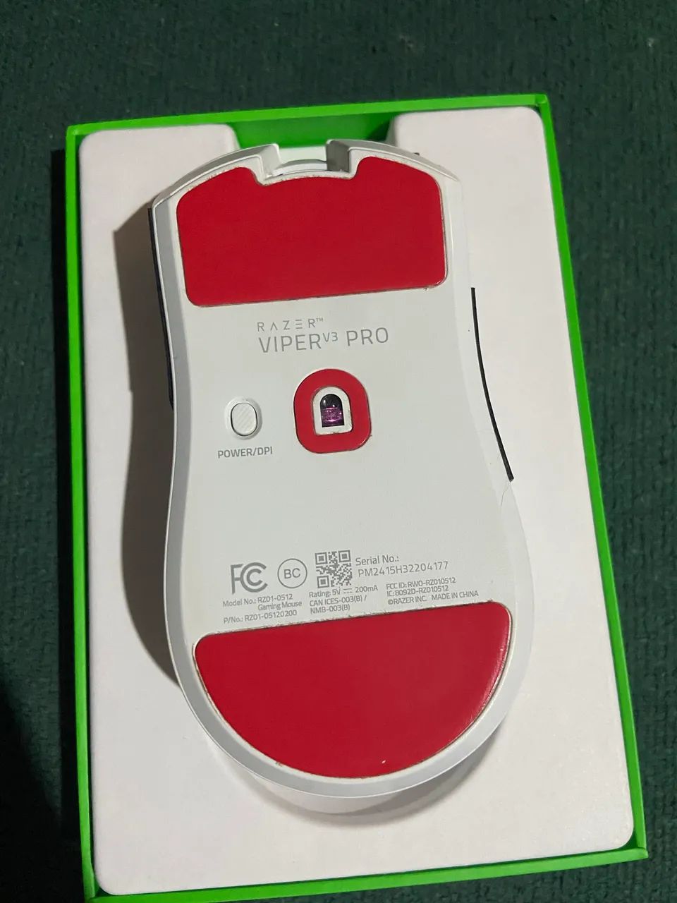 Razer Viper V3 Pro + Mizu Works Senjutsu Grips + Feets Obsidian Control ...