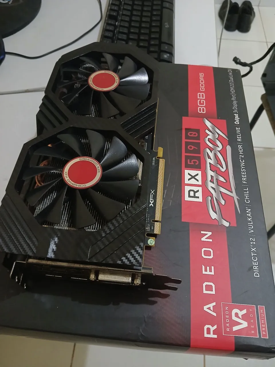 "rx 590 8gb" - Placas de Vídeo no Brasil