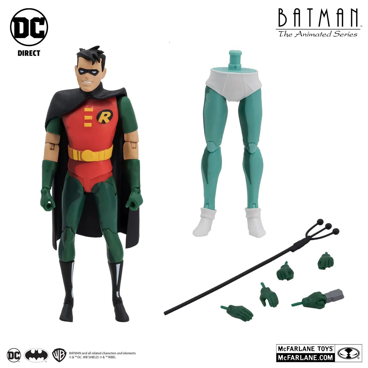 Robin Batman Animated Series BAF Condiment King McFarlane Toys ...