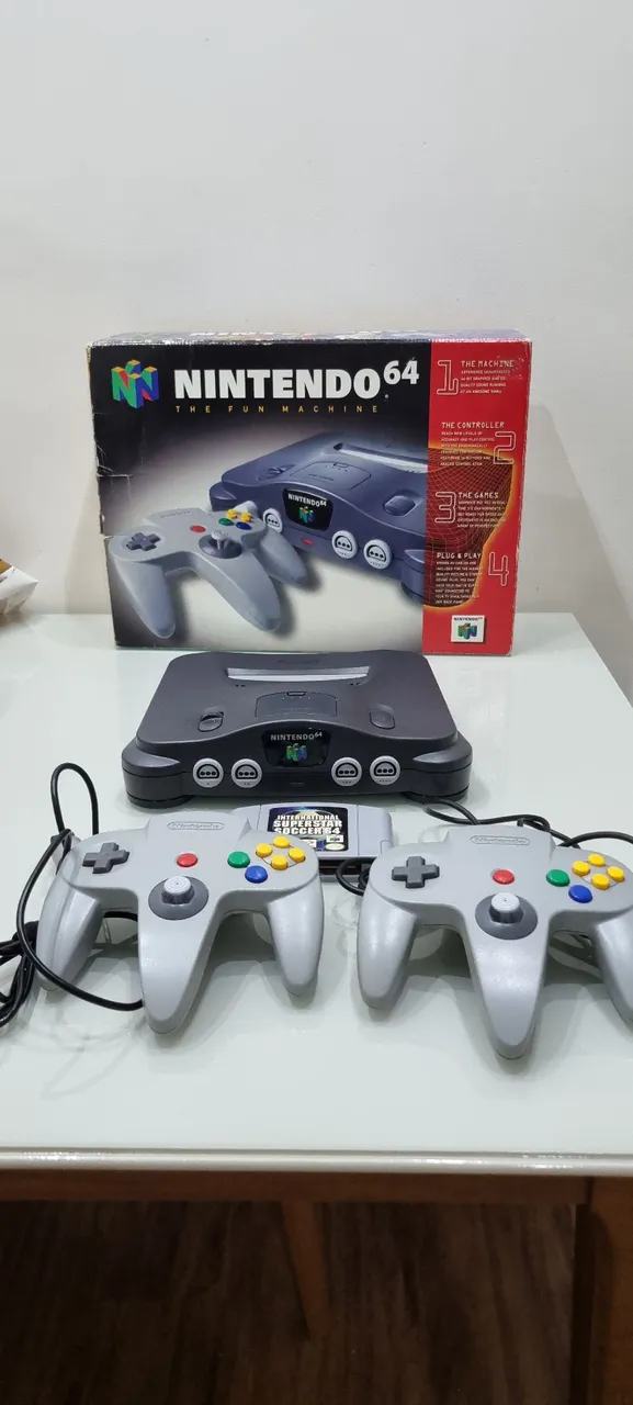 "nintendo 64" no Brasil