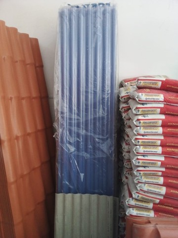 Telha Translucida - Transparente 2,44x0,50 FortLev - Fundação e ...