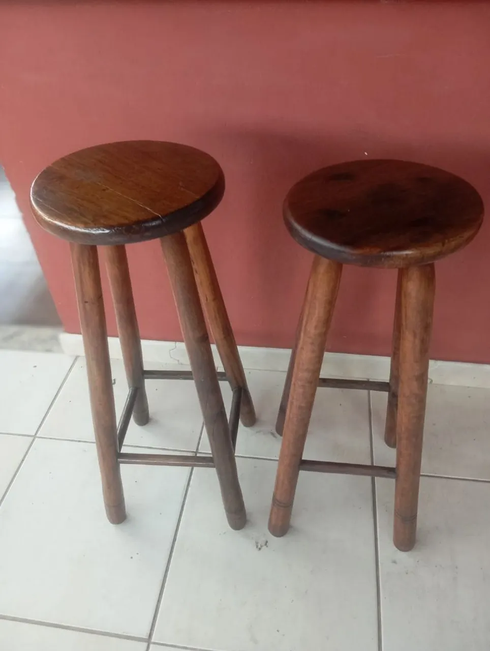 "banquetas de madeira rustica" no Brasil