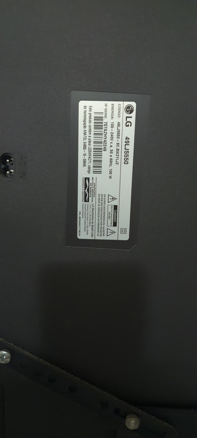 Tv lg 49lj5550 | +37 anúncios na OLX Brasil