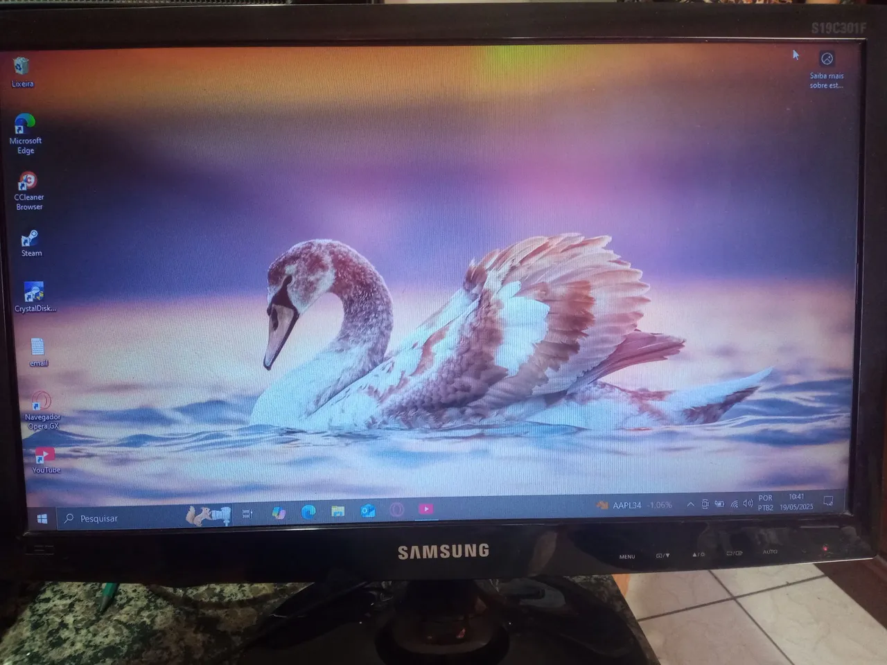 "monitor samsung 19 polegadas" no Brasil