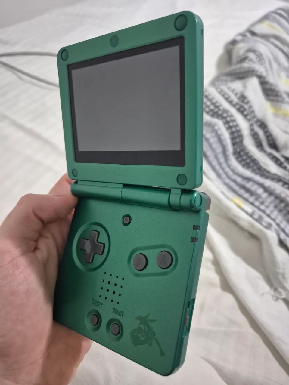 Game Boy Advance SP Rayquaza - Placa Original, Tela IPS, Bateria Nova ...