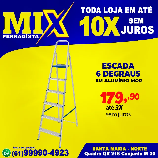 "escada 6 metros" no Brasil