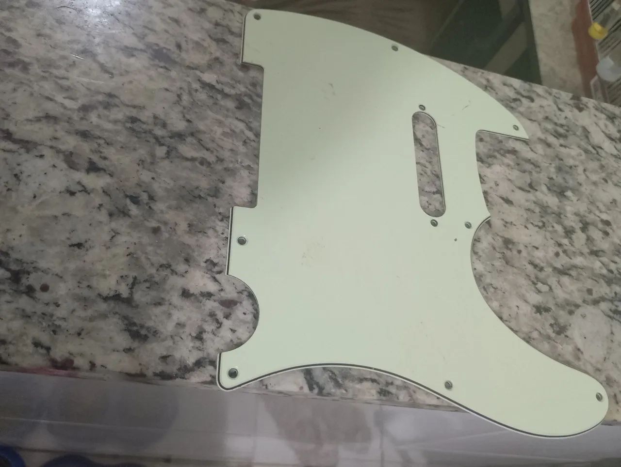 Pickguard Fender Telecaster - mint green e tortoise - Instrumentos ...