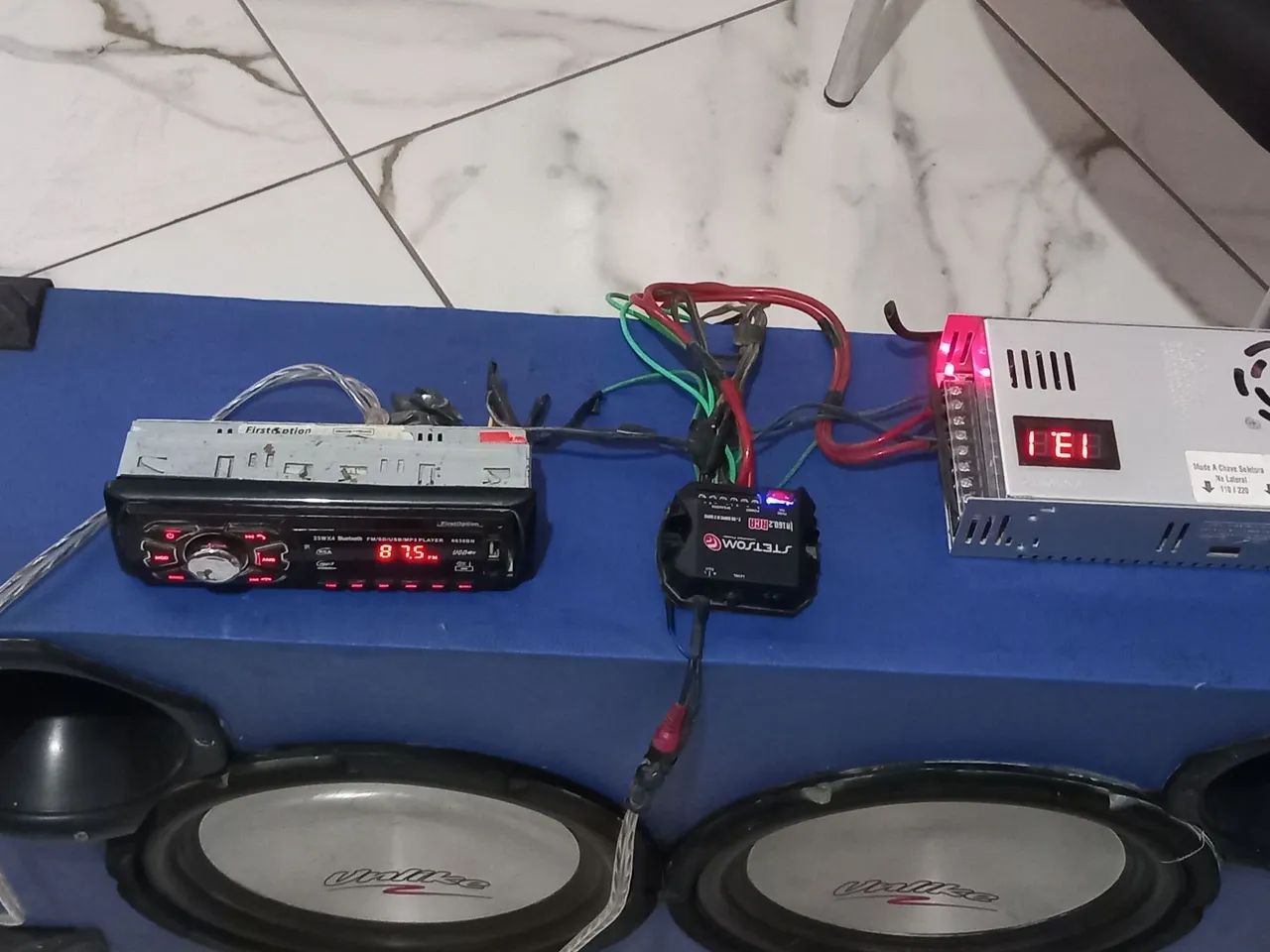 Som Auto Completo com Módulo stesom ,caixa e radio - Aparelhos de Som ...