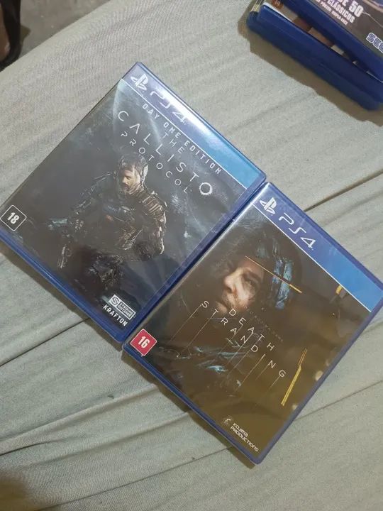 The Callisto Protocol e Death Stranding - PS4 - Jogos de Vídeo Game - Conjunto Habitacional ...