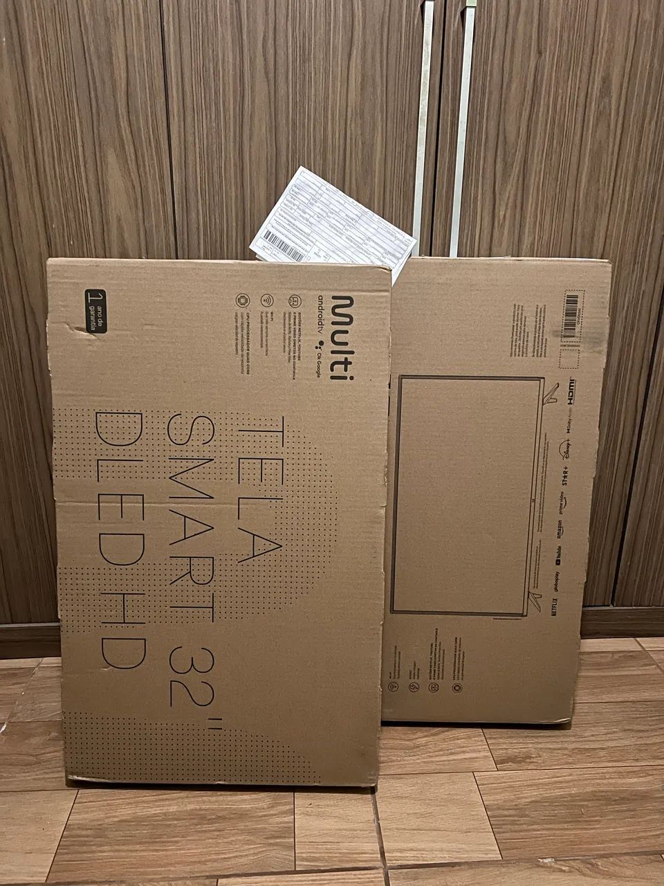 TV Smart 32 Polegadas - COMANDO POR VOZ | LACRADA | NOTA FISCAL ...