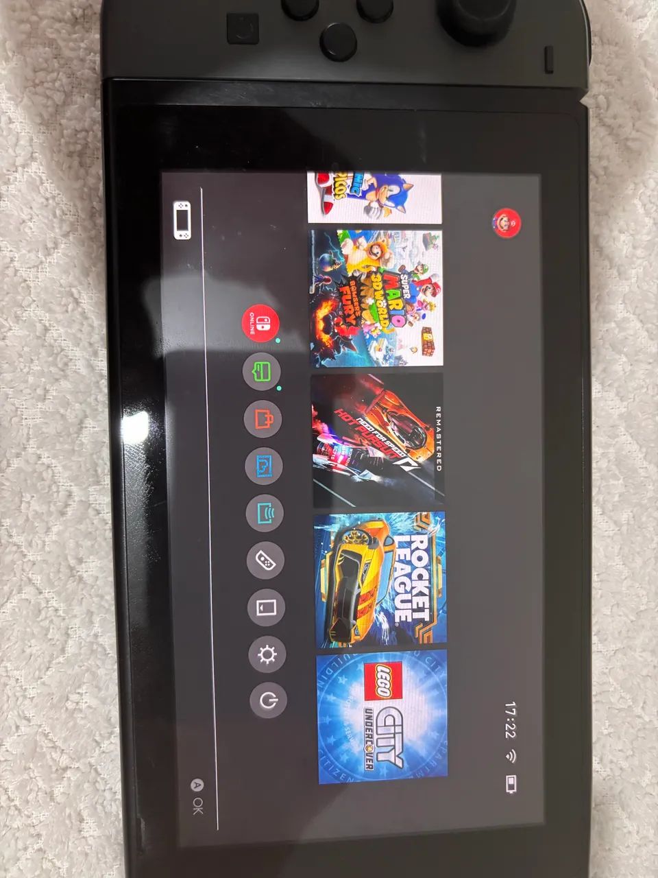 Nintendo Switch com 8 jogos + controle pro - Consoles de Vídeo Game ...