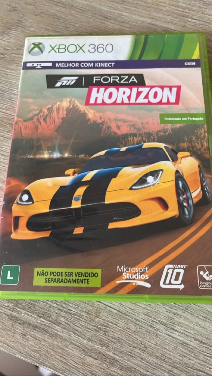 "forza horizon 1 xbox 360" no Brasil