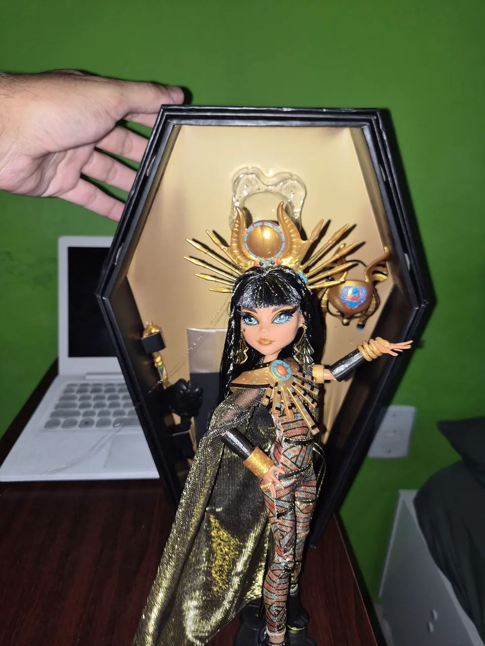 Monster High Haunt Couture Midnight Runway Cleo De Nile - Brinquedos e ...