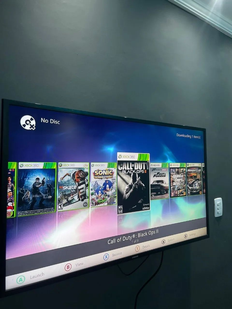 XBOX 360 SUPER SLIM DESBLOQUEADO 1 MES DE GATANTIA NA LOJA - Consoles ...