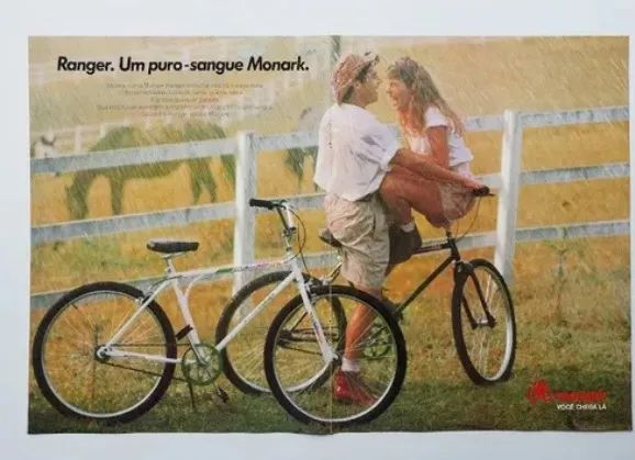 Monark Ranger - Pôster original com propaganda de época - Ciclismo ...