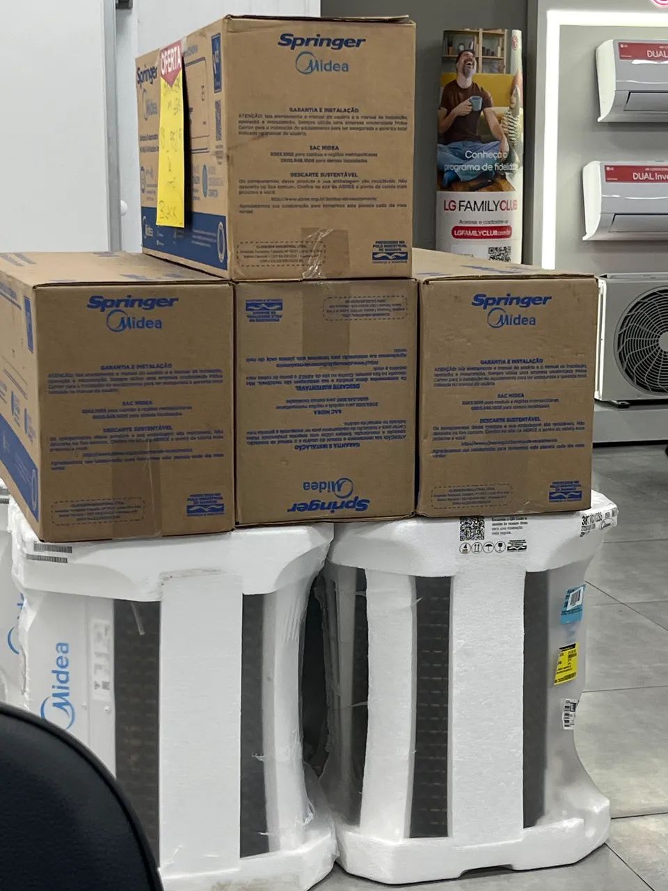 Ar Condi Split Hi Wall Inverter Springer Midea Airvolution Connect 9. ...