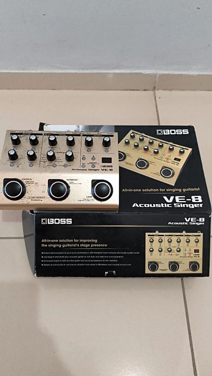 Boss Ve8 - Instrumentos musicais - Parque Santa Fé, Maranguape ...