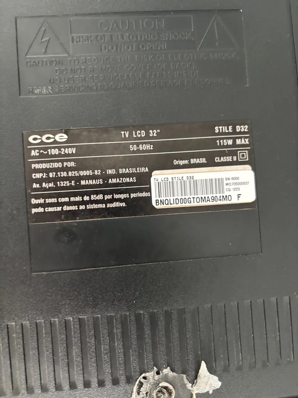 TV CCE 32 pol LCD HDMI conversor tv digital - TVs - Federação, Salvador ...