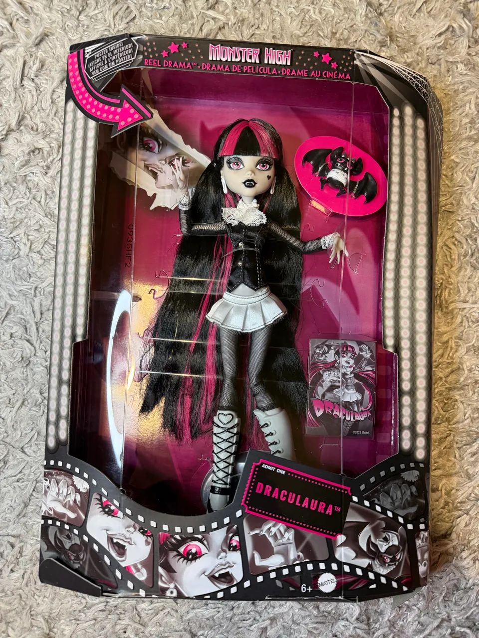MONSTER HIGH REEL DRAMA DRACULAURA RECOLOCADA NA CAIXA - Brinquedos e ...