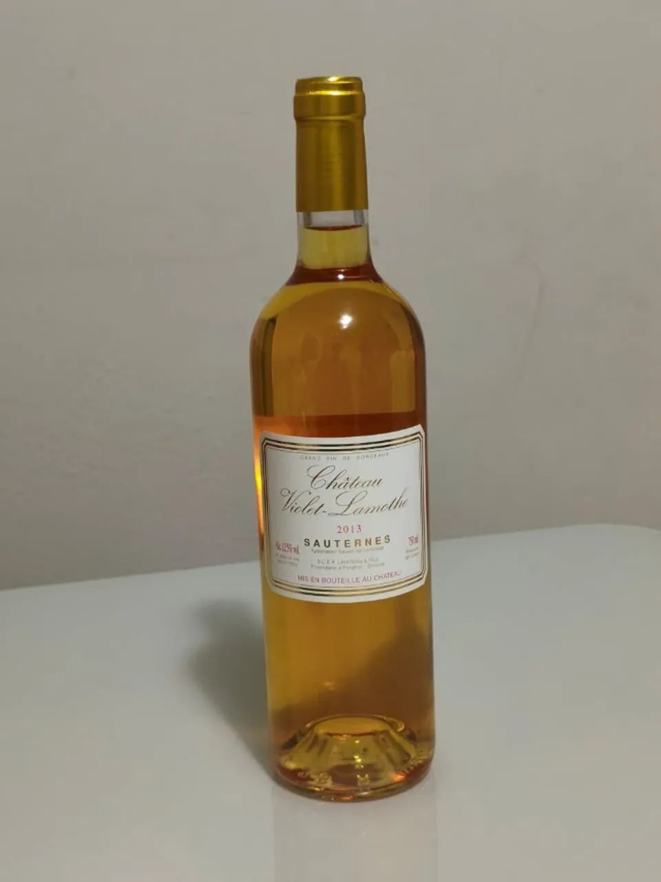 Vinho Chateau Violet Lamothe - Hobbies e coleções - Setor Central (Gama ...