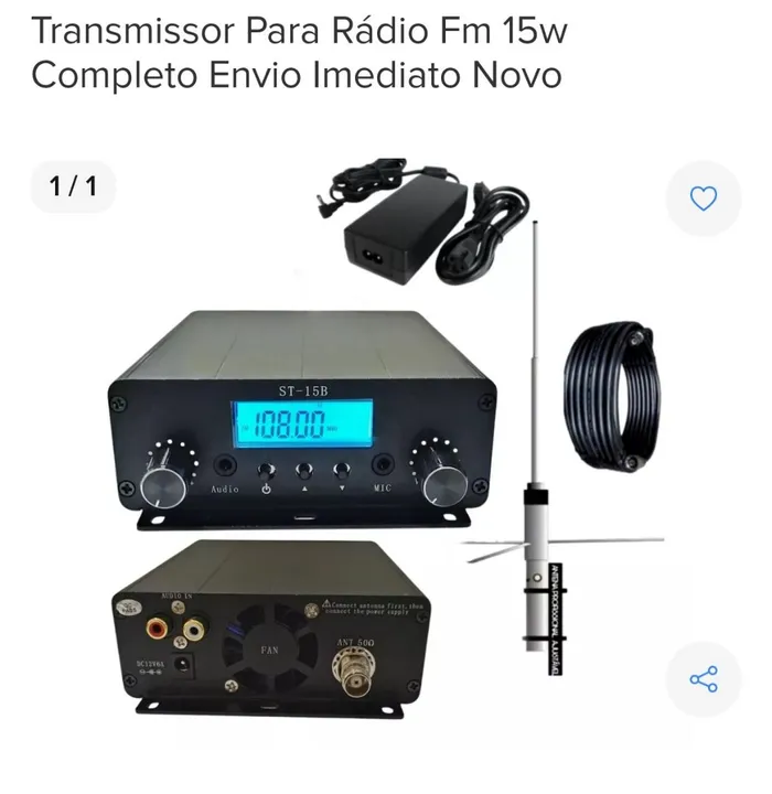 "transmissores de fm" no Brasil