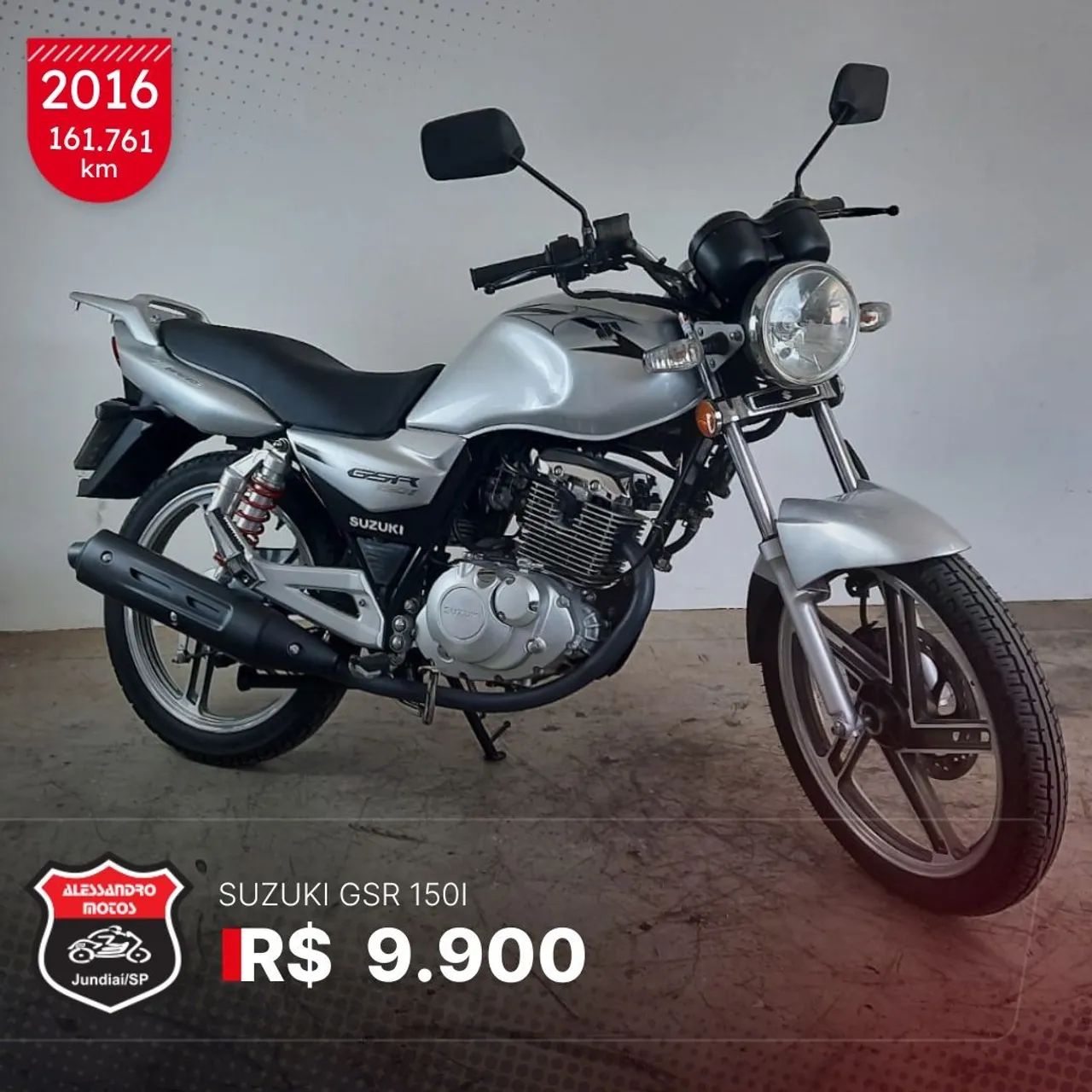 Motos SUZUKI GSR no Brasil