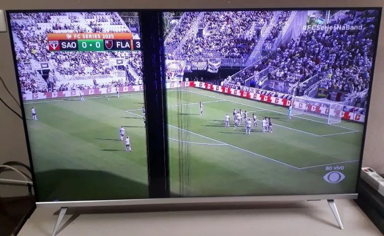 01- VENDO TV LED SMART PHILIPS DE 50 POLEGADAS COM DEFEITO NA TELA ...