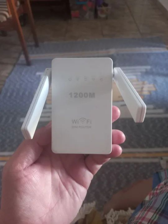 Repetidor de Sinal Wi-Fi 1200M - Novo - Conectividade e Dispositivos de Rede - Vila Nova ...