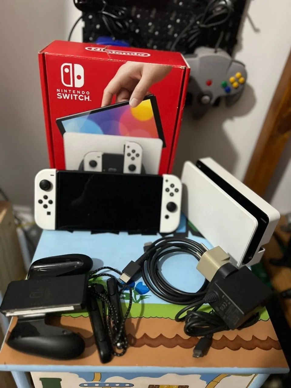 Nintendo Switch Oled - Desbloqueado 128GB - Consoles de Vídeo Game - Eymard, Belo Horizonte ...