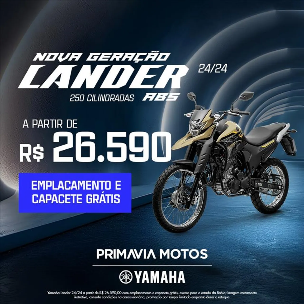 Motos YAMAHA XTZ no Distrito Federal