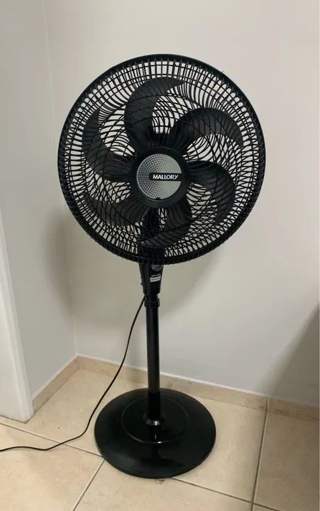 Ventilador Mallory Coluna Preto 220v - Ventiladores e Climatizadores ...