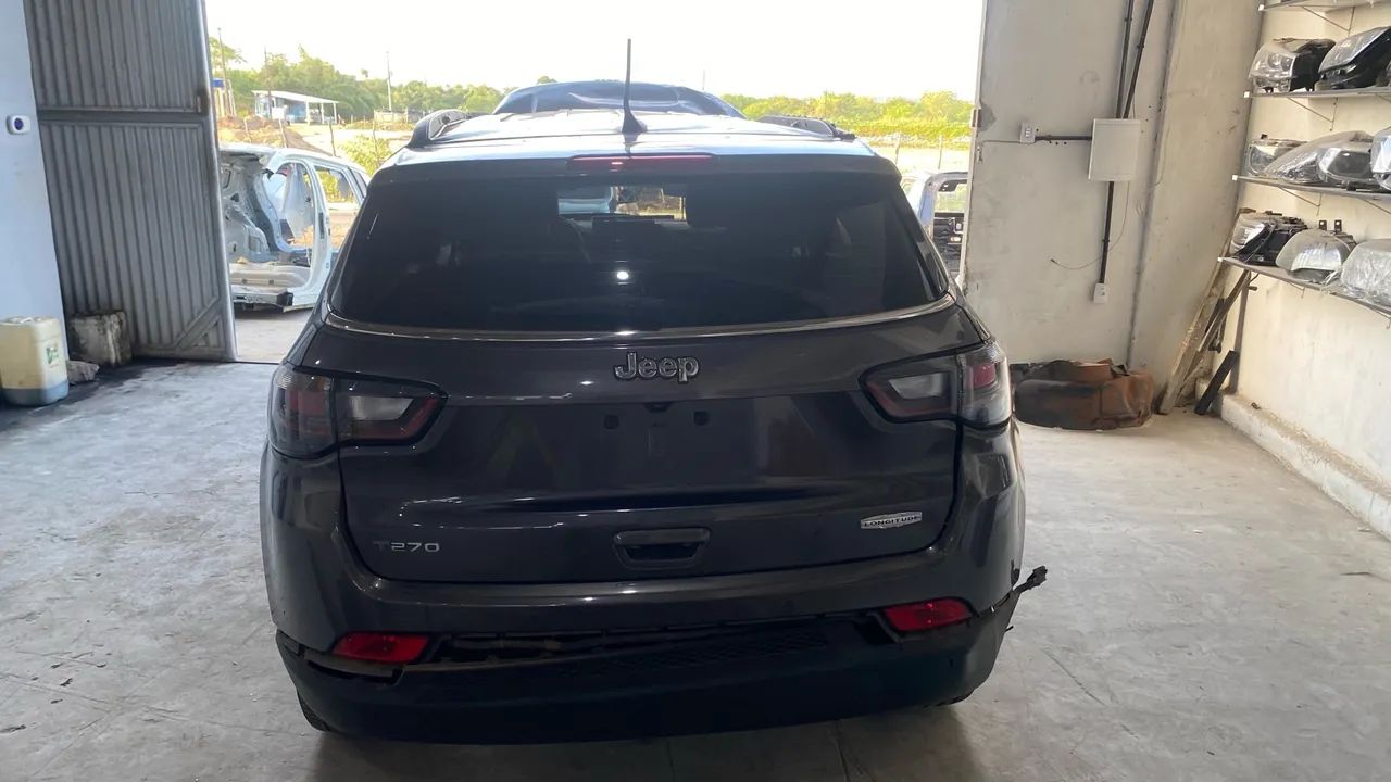 Traseira Jeep Compass 1.3 Flex T270 2022 2023 2024 2025 - Carros, vans ...