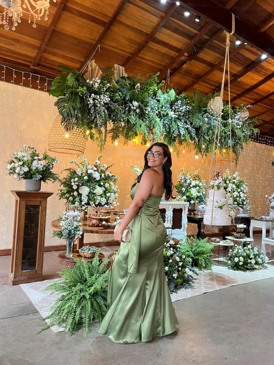 Vestido verde madrinha - Roupas - Rocinha, Rio de Janeiro 1467345882 | OLX