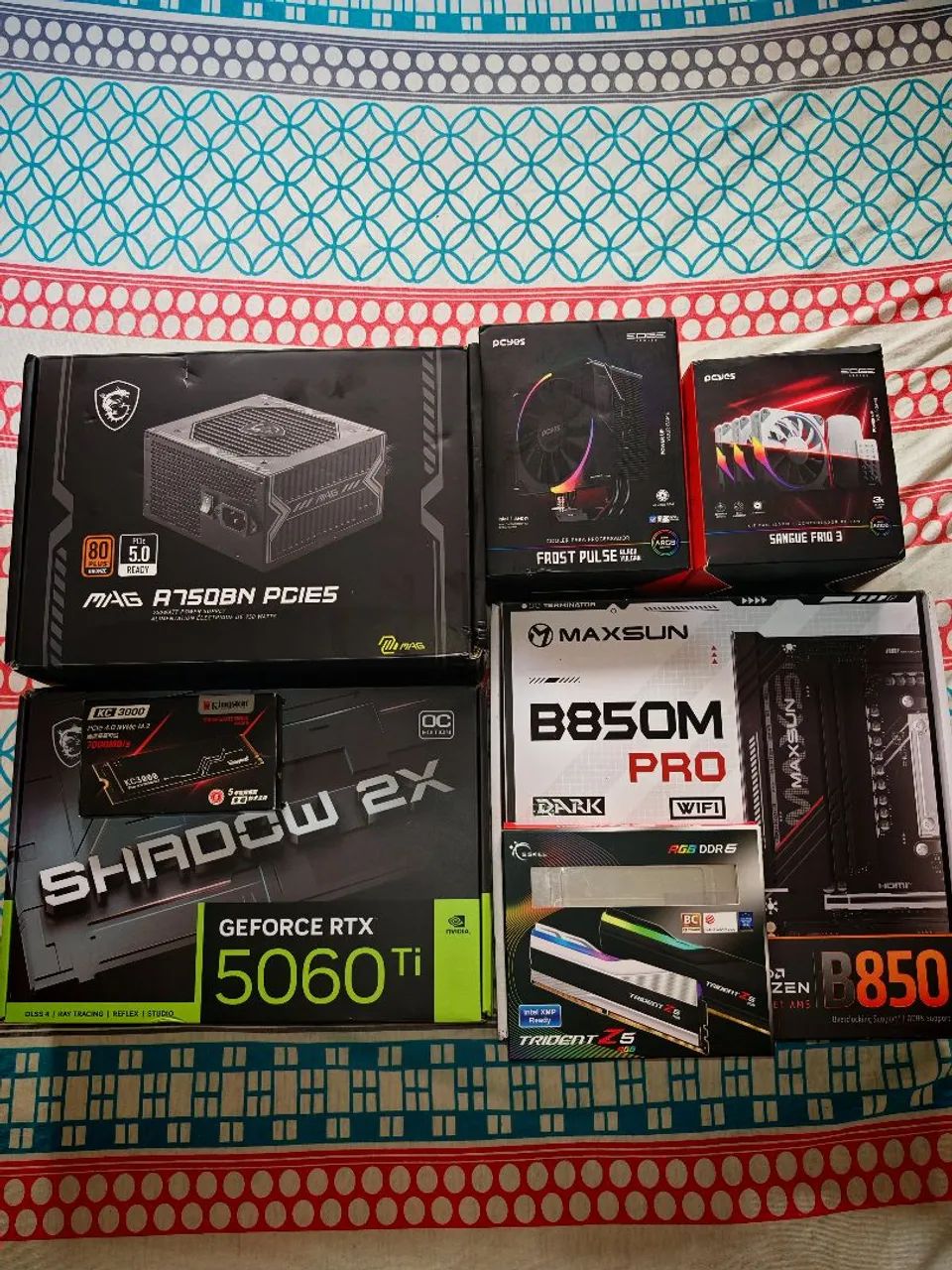 Pc gamer AM5 Pcie5.0 Vendo ou Troco por iPhone 17 pro Max ...