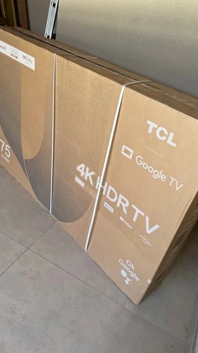 "tv 75 polegadas 4k" - TVs no Brasil