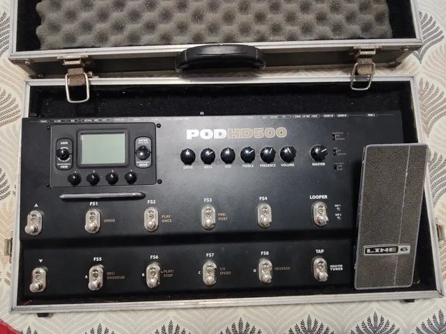 "pedaleira pod hd500" no Brasil