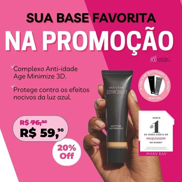"bases da mary kay" no Brasil