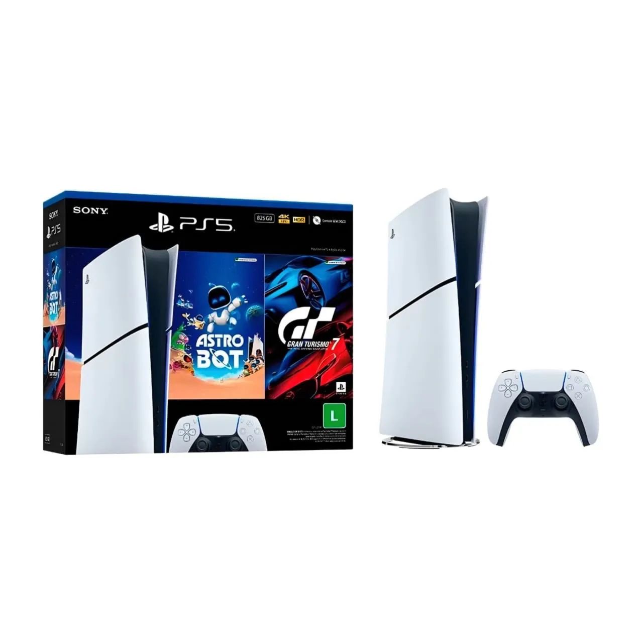Console Sony PlayStation 5 SLIM + 2 Jogos Digitais - Consoles de Vídeo ...