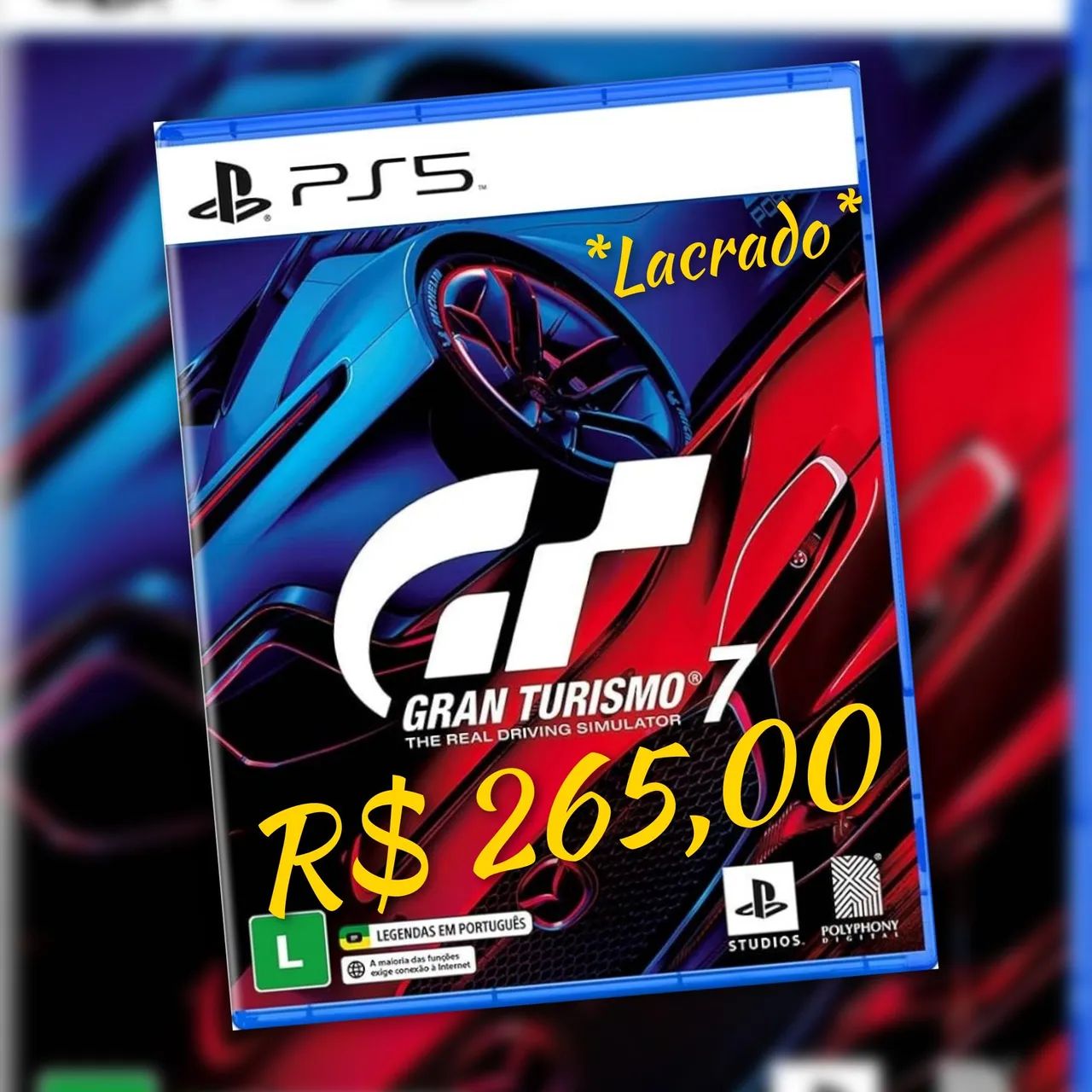 Gran Turismo 7 - PS5 - Lacrado - Jogos de Vídeo Game - Ipiranga ...