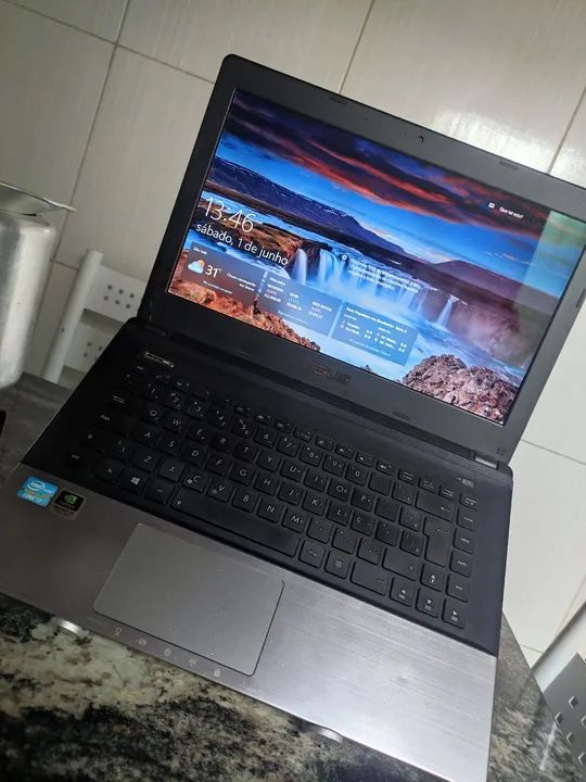 "notebook asus k45vm" no Brasil