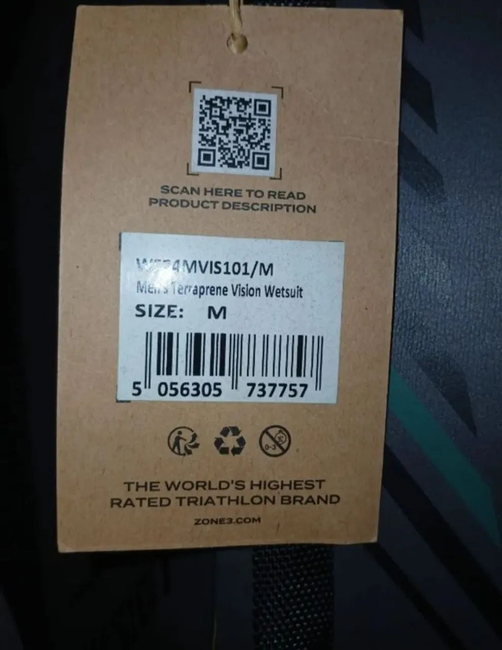 Roupa de neoprene triathlon/natação. Zone3 Vision Terraprene 2025 ...