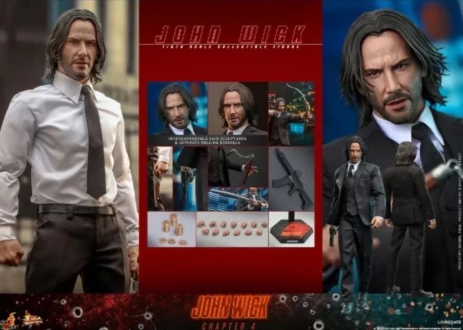 Hot Toys John Wick Chapter 4 Keanu Reeves Special Edition - Hobbies e ...